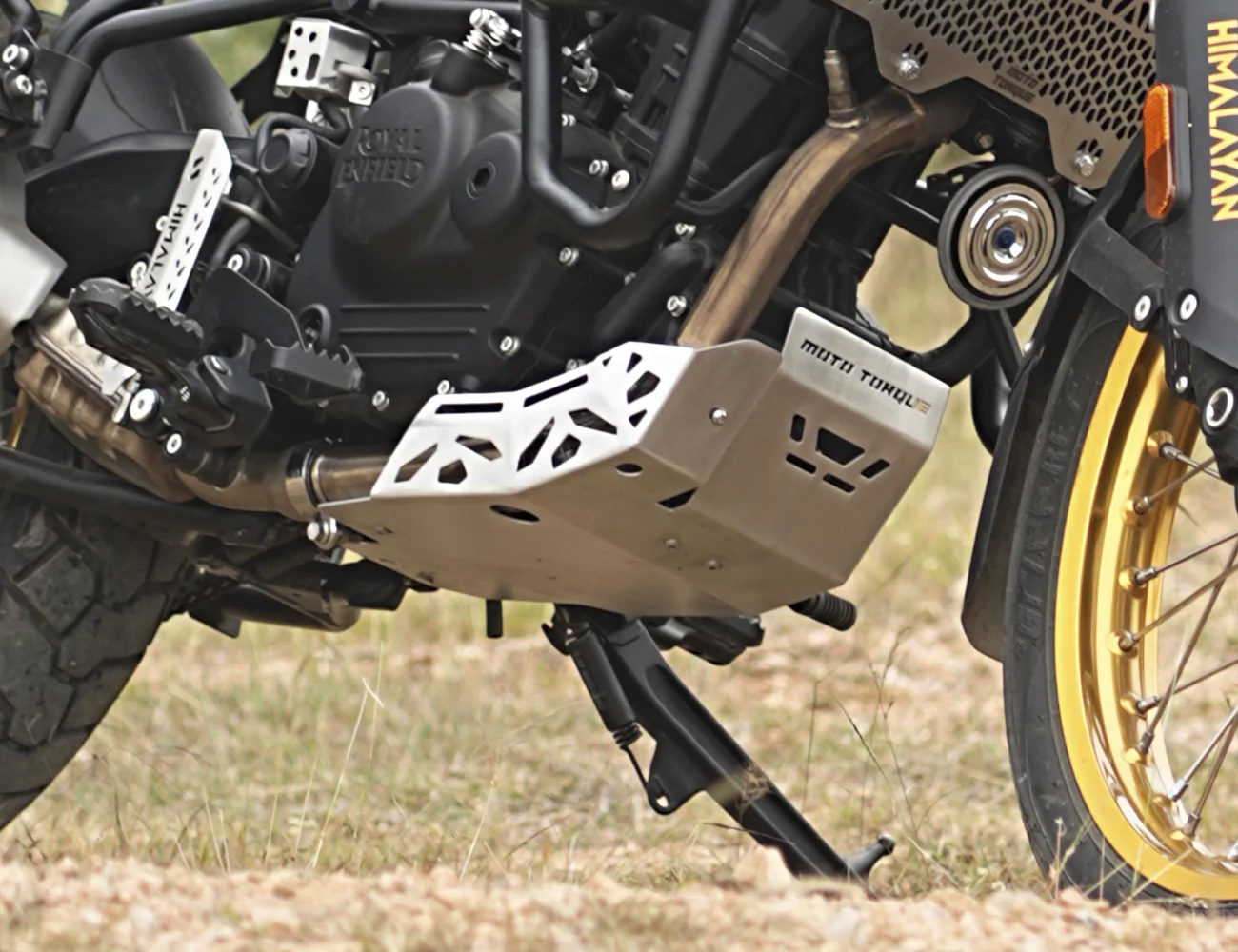 HIMALAYAN 450 - ENGINE GUARD (ALUMINIUM) - Lbs Pitstop